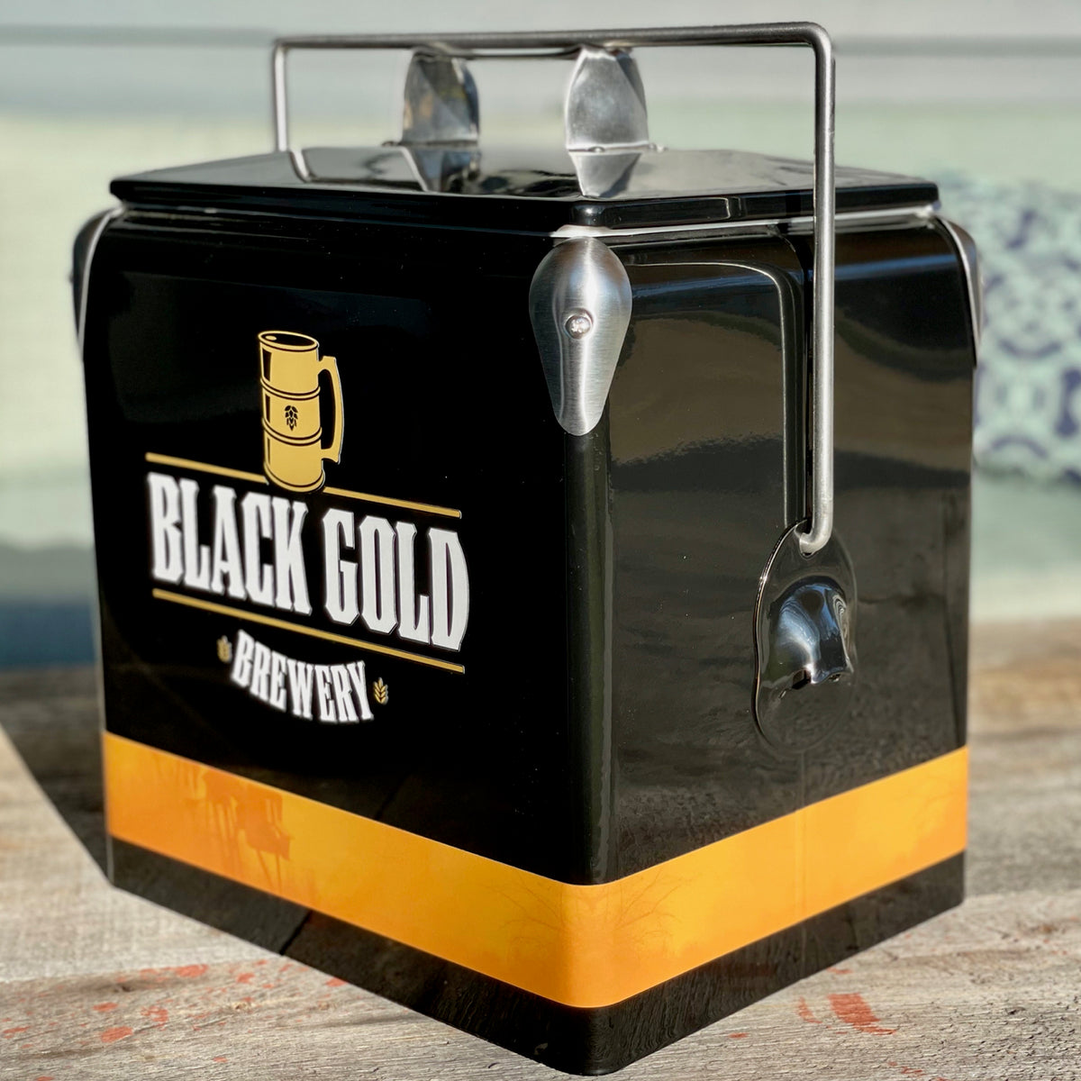 Retro Style Cooler – Black Gold Brewery